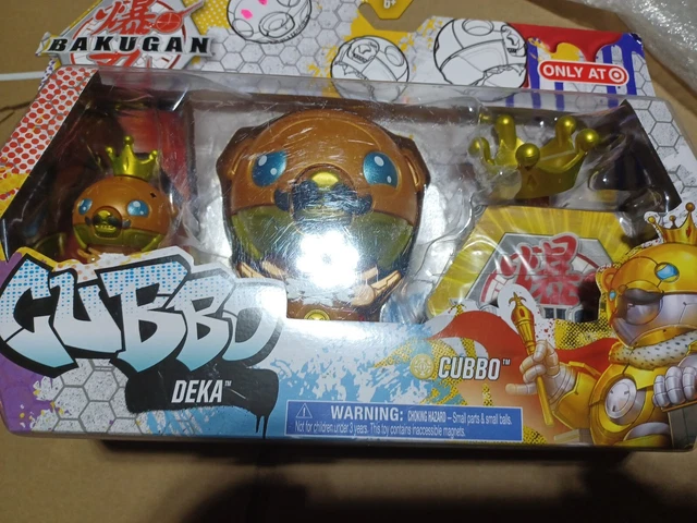 BAKUGAN KING CUBBO Deka 2 Pack Target Exclusive New 2021 Rare NIB Jumbo ...