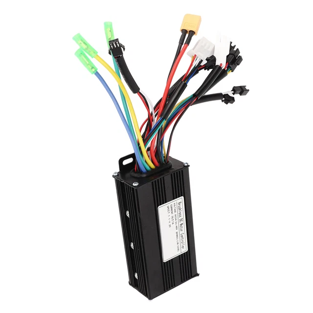 ELECTRIC BIKE CONTROLLER Brushless Motor Set: 24V 36V 48V, 500W 750W wg ...