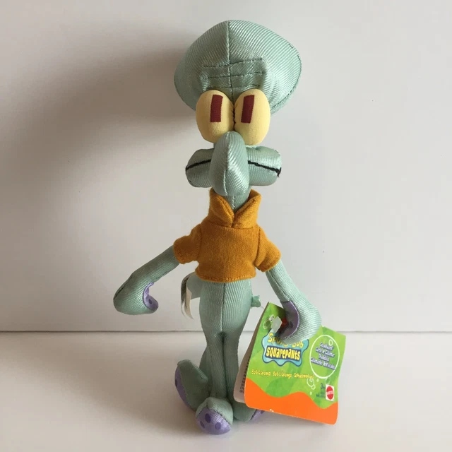 SPONGEBOB SQUAREPANTS SQUIDWARD Plush 8" Soft Toy with Tag Mattel 2002 ...