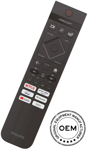 ORIGINAL FERNBEDIENUNG FÜR Philips 32PFS6109/12 32PFS6939/12 Ambilight OLED TV EUR 24,38 ...
