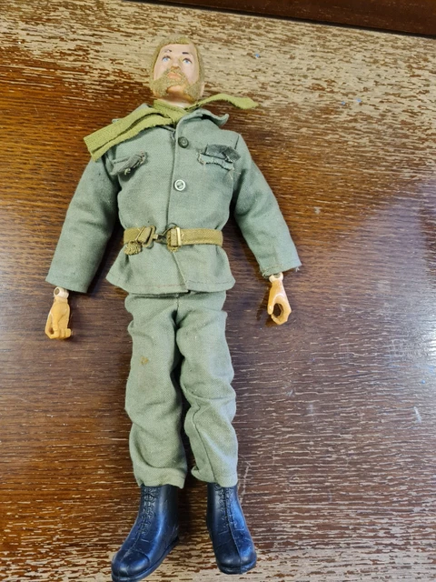 VINTAGE 1964 ORIGINAL Action Man Blue Eyes, Realistic Hair And Beard No ...