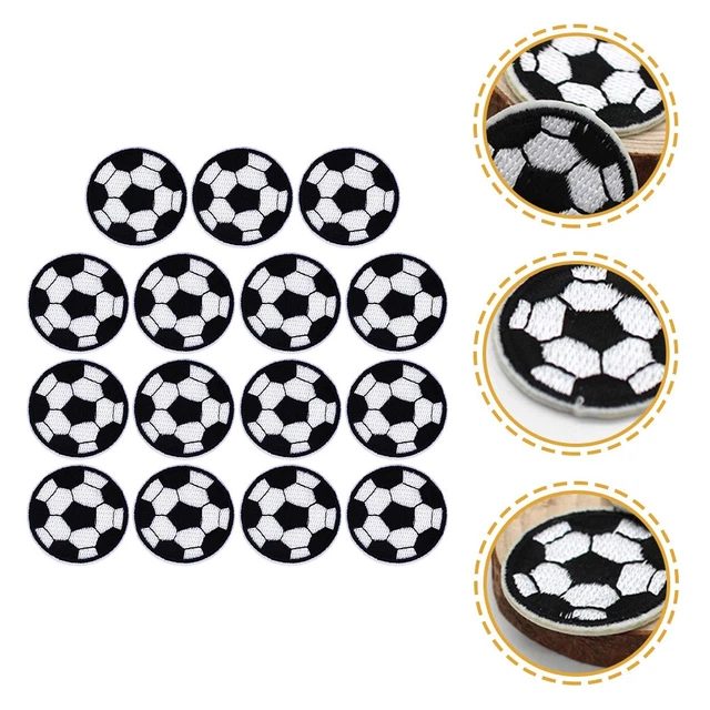 15 PCS CARTOON Football Cloth Stickers Sew Patches Miss Embroidery $19. ...