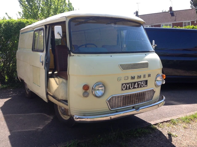 COMMER VAN CLASSIC van 1972 sliding doors £5,300.00 - PicClick UK