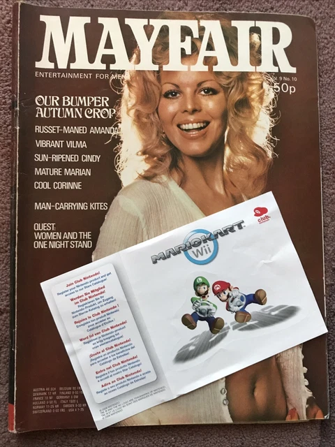 MAYFAIR VOL 9 No 10 (Oct 1974) - Vintage men's glamour magazine - VGC £18.00 - PicClick UK