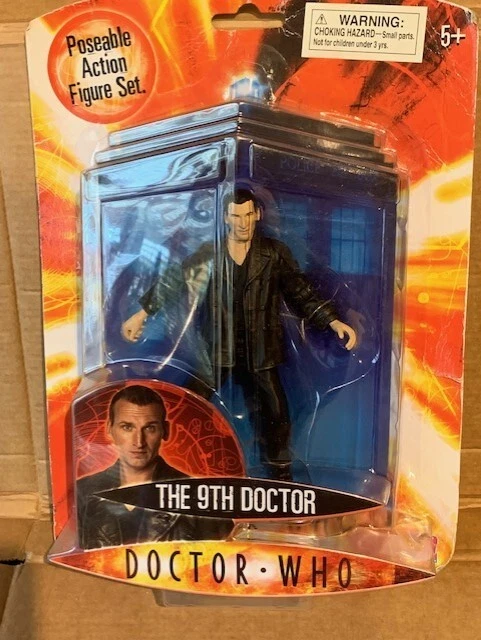 DOCTOR WHO Action Figures The 9th Doctor by Character Options Series 1 ...