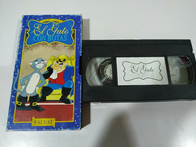 EL GATO CON botas Animation Salvat - VHS Kassette Tape Spanisch EUR 20 ...