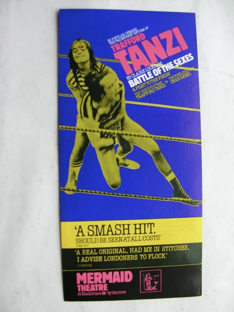 1982 TRAFFORD TANZI Claire Luckham Toyah Willcox Mermaid Theatre Flyer ...