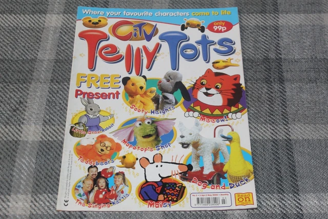VINTAGE CITV TELLY Tots Magazine - Issue Number 3 2000 £10.50 - PicClick UK