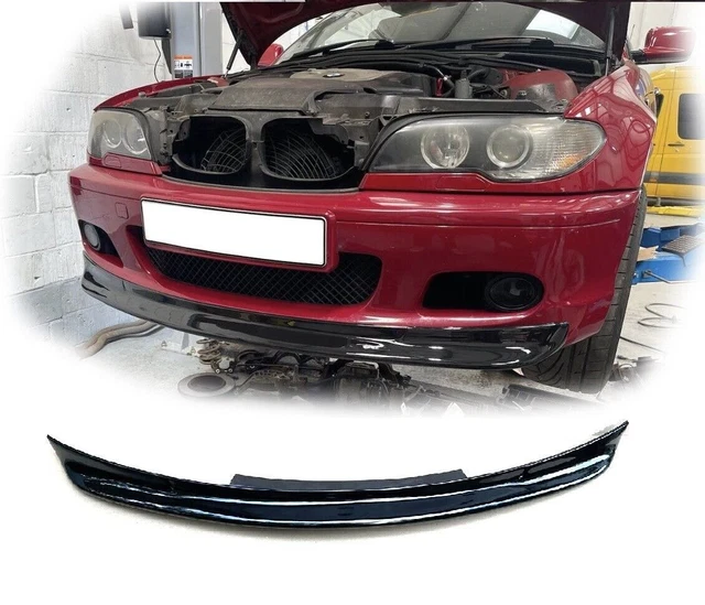 BMW E46 CSL Front lip spoiler LCI COUPE CABRIO MTech 2 bumper splitter ...
