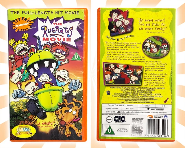 NICKELODEON THE RUGRATS Movie VHS PAL UK 1999 £14.92 - PicClick UK