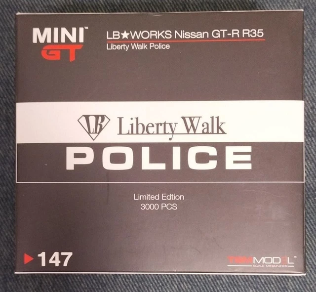 MINI GT NISSAN Gt-R R35 Police EUR 329,86 - PicClick FR