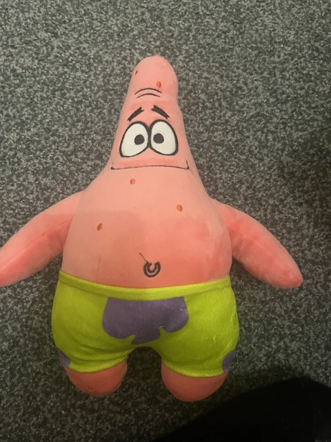 SPONGEBOB SQUAREPANTS PATRICK Star Soft Toy Plush £8.00 - PicClick UK