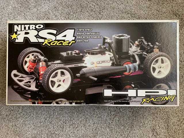 BRAND NEW HPI Nitro Rs4 Racer Kit Super Mini Os Serpent Novarossi ...