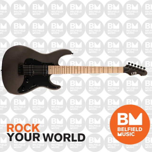 ESP LTD SN-200HT Snapper Electric Guitar Charcoal Metallic Satin - LSN ...