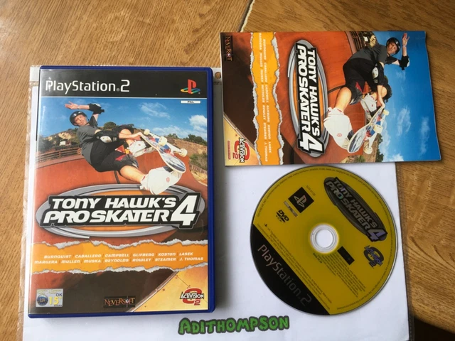 TONY HAWKS PRO skater 4 game ps2 sony playstation 2 £4.89 - PicClick UK