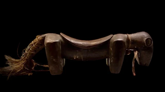 OLD SENUFO DANCE Horse Ngono Syoni Horse Headrest Ivory Coast West ...