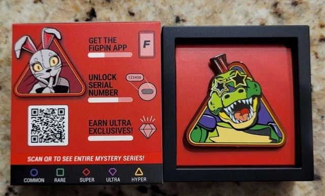 FNAF FIVE NIGHTS at Freddy's Security Breach Montgomery Gator FiGPiN ...
