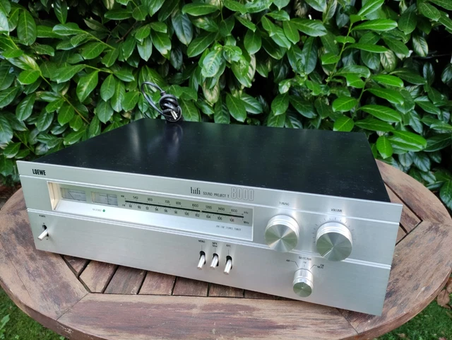 LOEWE SX6674/24 AM-FM Radio Tuner T 8000 von 1977 HiFi Sound Project --TOP-- EUR 109,95 ...