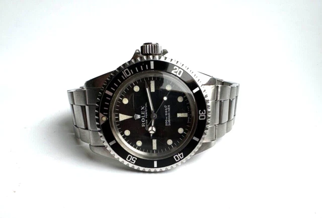ROLEX SUBMARINER NO Date 5513 de ca 1966 EUR 10.200,00 - PicClick FR
