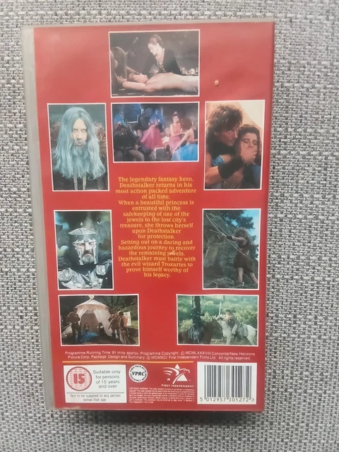 DEATHSTALKER 3 SMALL Box Vhs. First Fright. £10.79 - PicClick UK