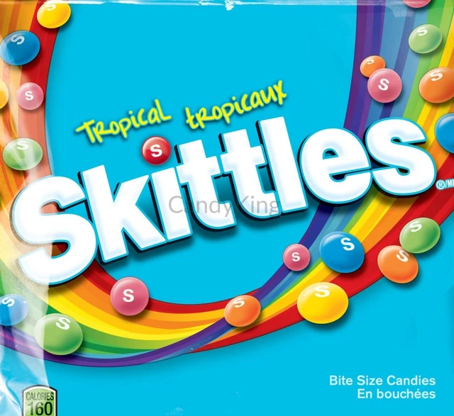 TROPICAL SKITTLES 4 LBs Bulk Vending Machine Chewy Candy $79.99 ...