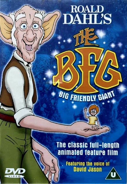 ROALD DAHLS THE BFG Big Friendly Giant (DVD-2002) R2"THE WORLD IS MORE ...