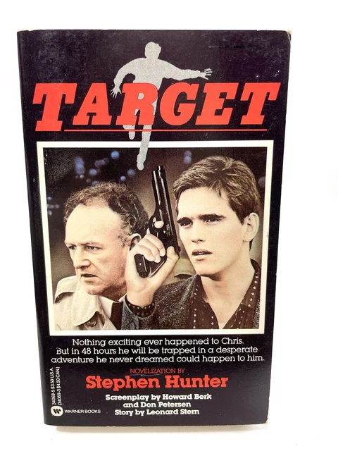 TARGET STEPHEN HUNTER 1ST WARNER PRINTING Movie Tie-In MATT DILLON Gene ...