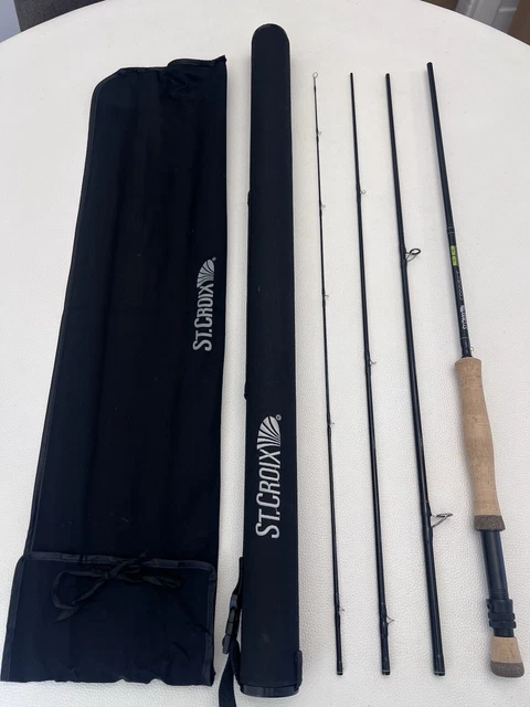ST. CROIX CONNECT 890-4 Fly Rod - 9ft - 8wt - 4pc $275.00 - PicClick CA
