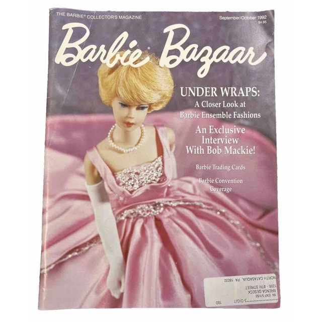 BARBIE BAZAAR BARBIE Collector Magazine September/October 1992 £9.11 ...