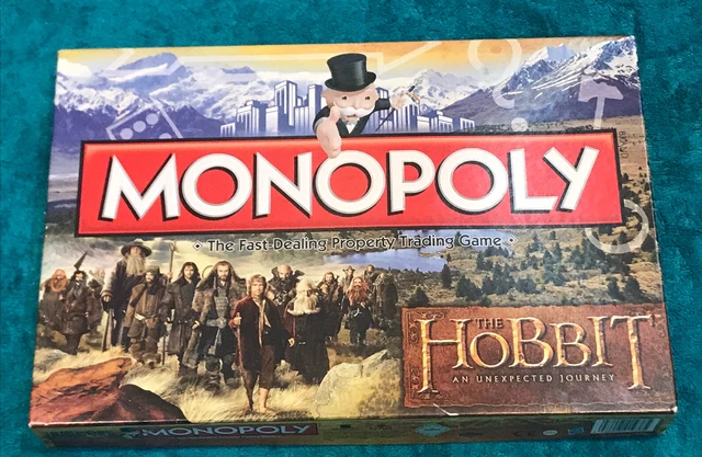 HASBRO MONOPOLY THE Hobbit An Unexpected Journey Edition - 100% ...