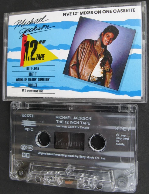 MICHAEL JACKSON K7 THE 12" TAPES CASSETTE MAXI MIXES Compilation Audio ...