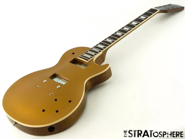 GIBSON USA LES Paul Standard 50s BODY+ NECK Guitar Parts P-90 Gold Top ... GIBSON USA LES Paul Standard 50s BODY+ NECK Guitar Parts P-90 Gold Top ...