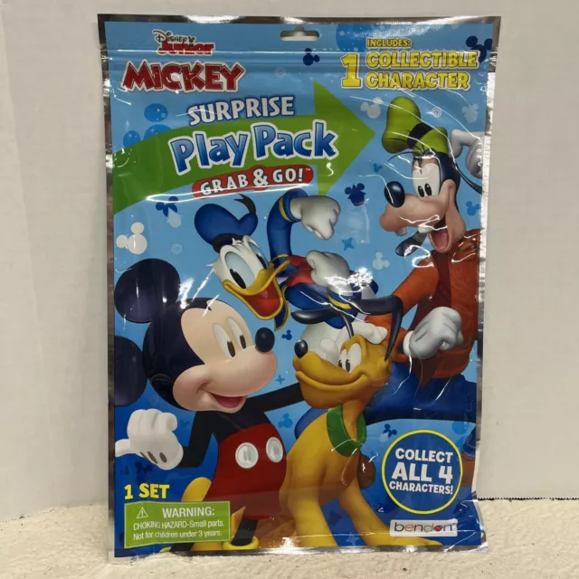 DISNEY JUNIOR MICKEY Surprise Grab & Go Play Pack $3.99 - PicClick