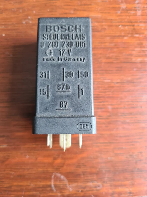 BMW E21 E23 E24 E28 E30 Fuel Pump Relay Bosch 0280230001 Bmw ...