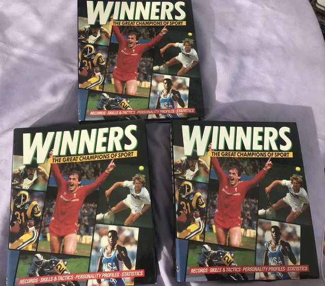 WINNERS THE GREAT Champions Of Sport Magazines Binders Marshall ...