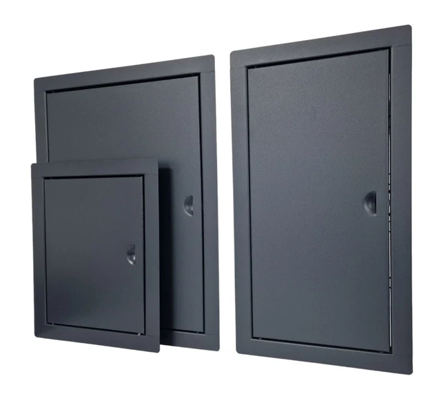GRAPHITE ACCESS PANEL Metal Inspection Door Hatch Service Point Wall ...