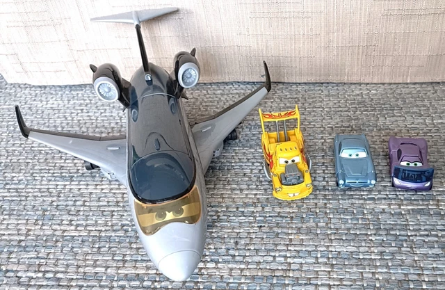 DISNEY PIXAR CARS 2 Siddeley Spy Jet Plane, Funny Car Mater, Holly ...