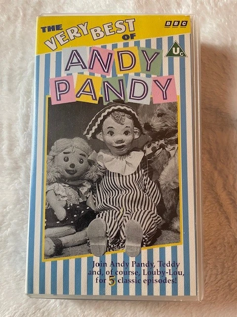 THE VERY BEST Of Andy Pandy Childrens BBC 5 Episodes VHS - 1993 £4.91 ...