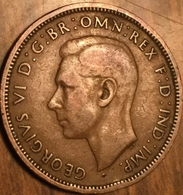 1940 UK GB Great Britain Half Penny Coin $2.74 - PicClick CA