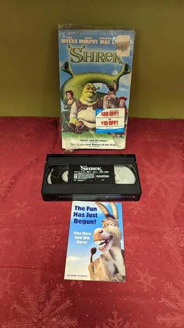 SHREK VHS 2001 Special Edition Big Box £9.61 - PicClick UK