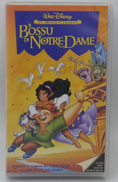 CASSETTE VIDÉO VHS K7 - le bossu de notre dame walt disney EUR 4,41 - PicClick FR