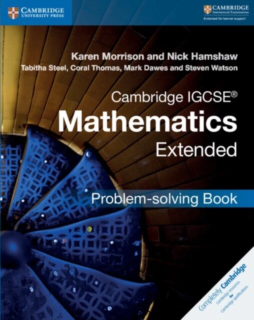 Cambridge Igcse® Mathematics Extended Problem Solving Free Tracked