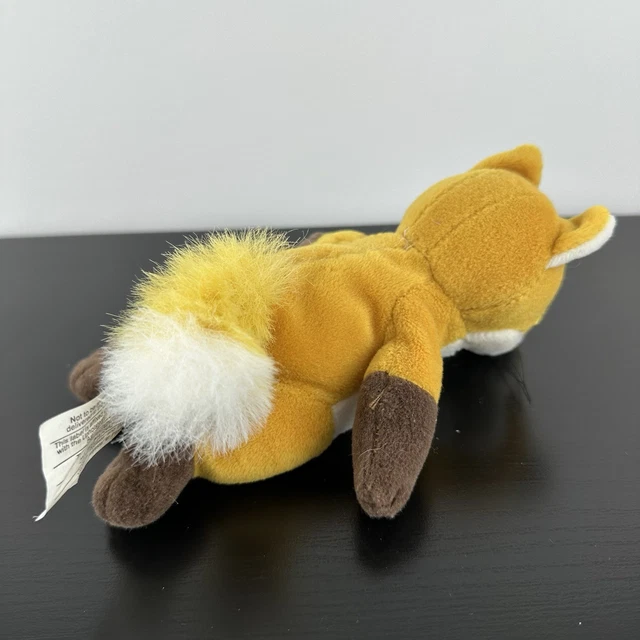 VINTAGE FRANKLIN THE Turtle Fox Plush Stuffed Animal 7” Beanbag Toy $85 ...