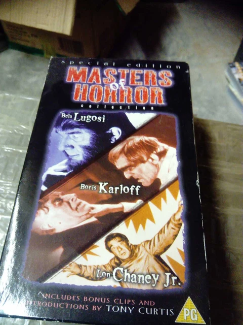RARE VHS BOX Set 'Masters Of Horror Special Edition' Horror £3.00 ...