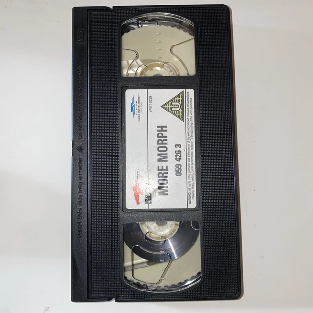 MORE MORPH VHS Video Children’s Retro Cassette Only £1.75 - PicClick UK
