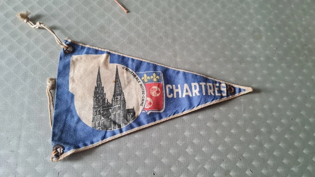 ANCIEN FANION NOTRE dame CHARTRES EUR 10,00 - PicClick FR