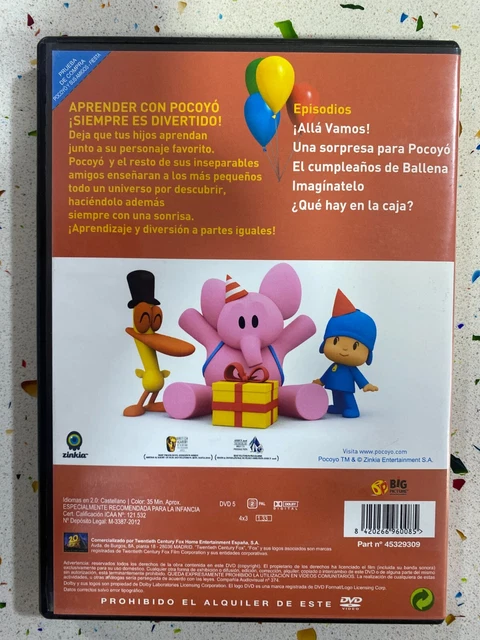 POCOYO LEARNS LAUGHING Dvd Poyo & His Friends Party £9.25 - PicClick UK