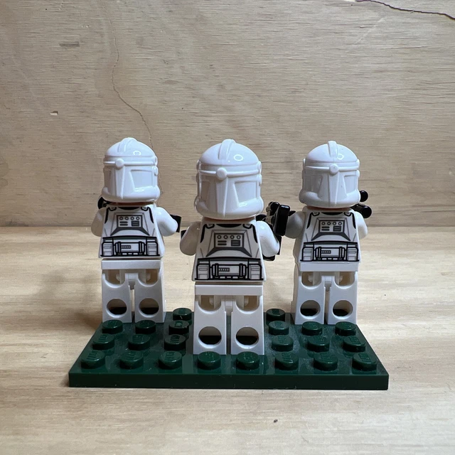 LEGO STAR WARS Clone Trooper Phase 2 Minifigures Lot of 3 2024 From Set ...