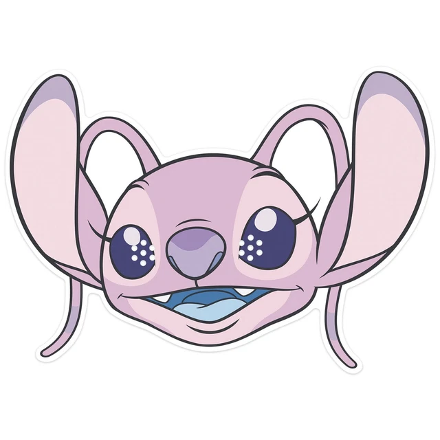 ANGE 2D CARTE Fête Masque Visage De Lilo Et Cousu Disney Officiel ...