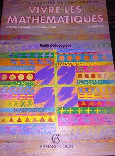 VIVRE LES MATHS, CE1. Guide pédagogique EUR 33,63 - PicClick FR